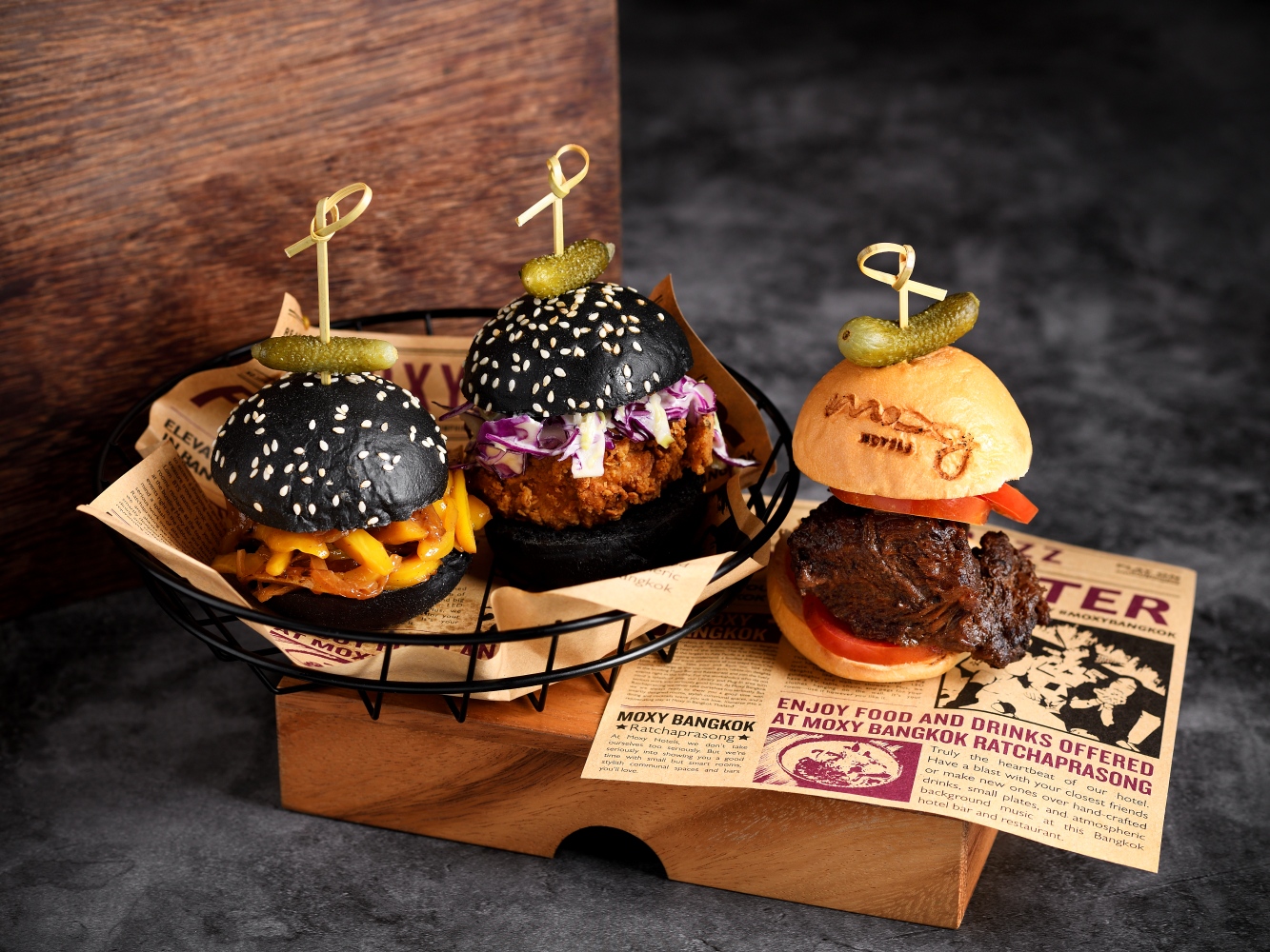 Moxy Bar & Restaurant Menu | All-Day Dining in Bangkok